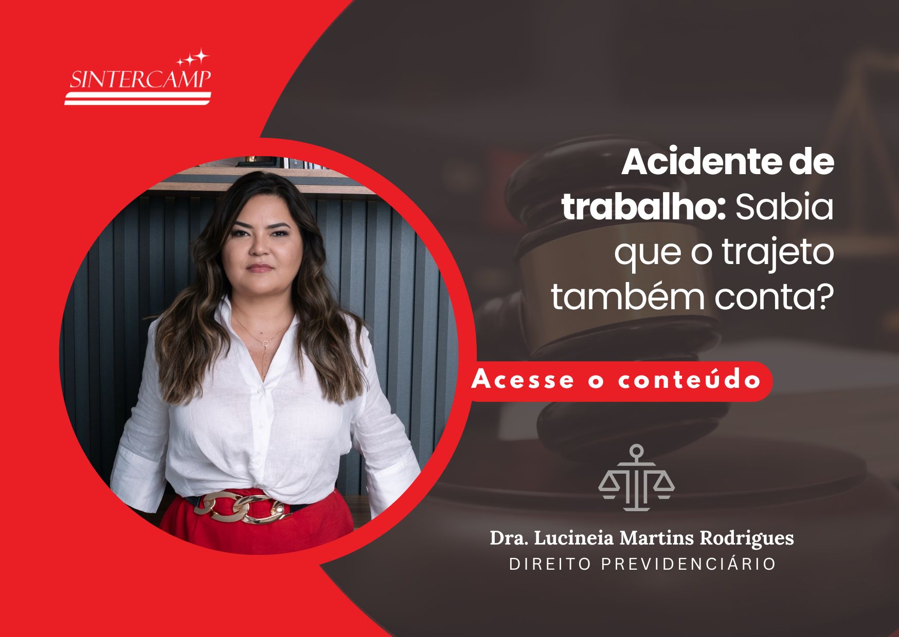 Acidente de trabalho: Sabia que o trajeto também conta?